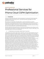 Professional Services for Prisma Cloud CSPM Optimization - Palo Alto ...