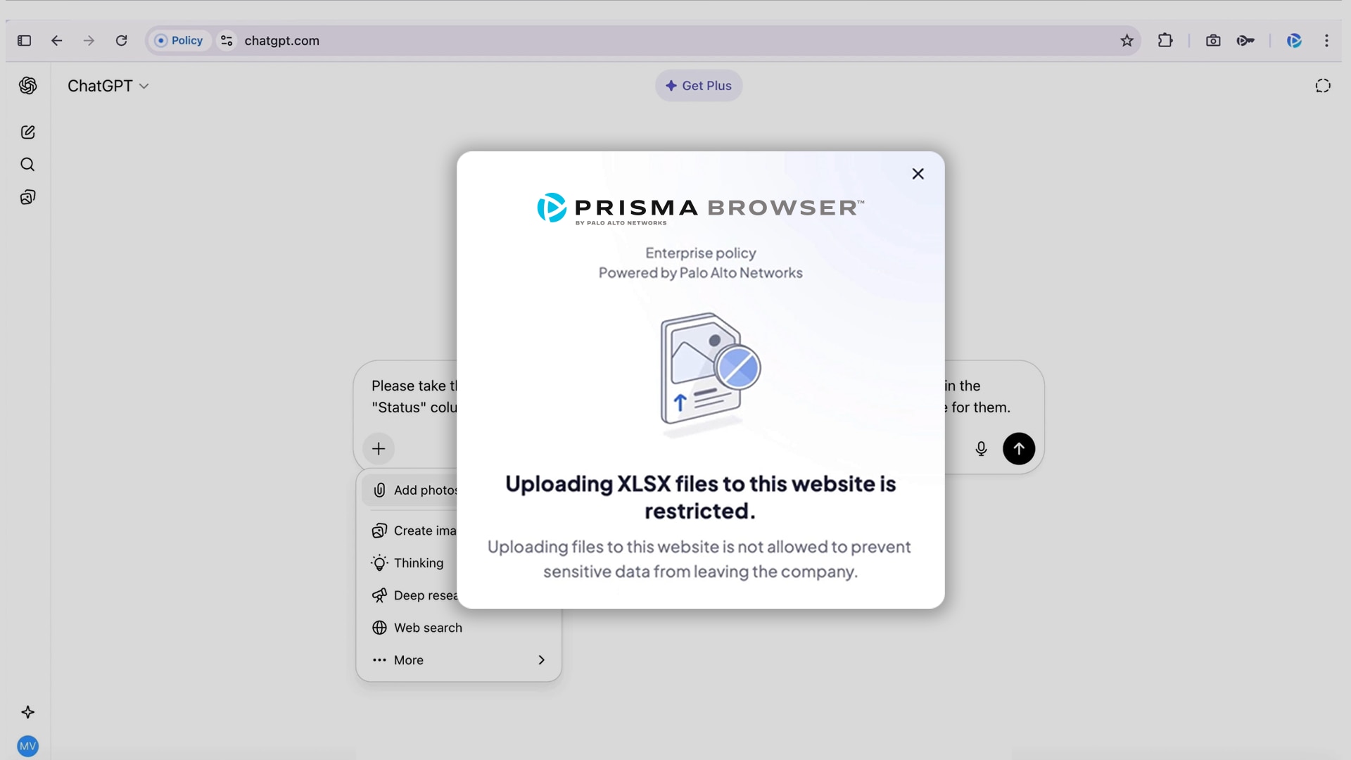 Prisma Browser for Business - Palo Alto Networks